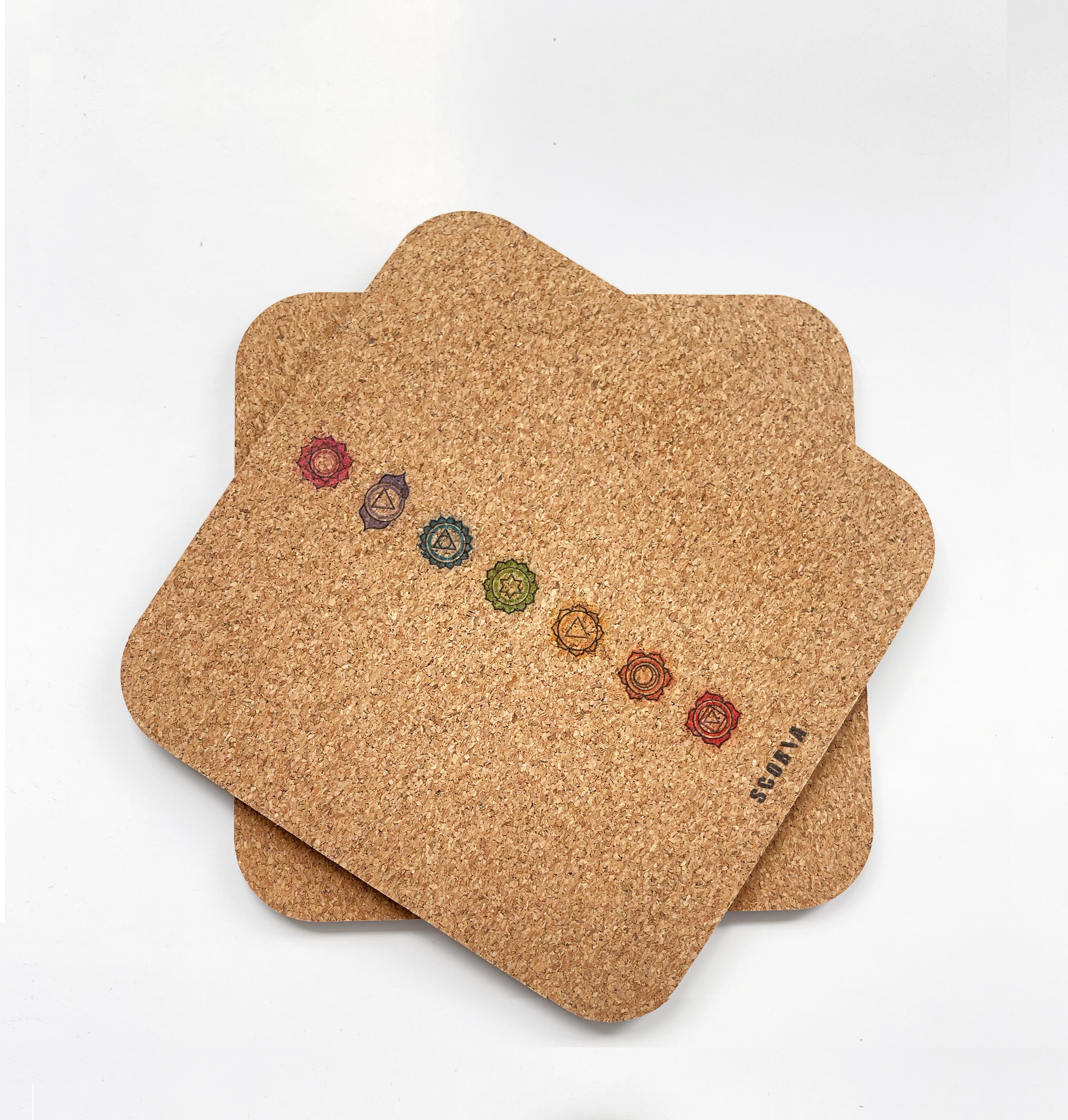 Chakras Cushioning Cork Knee Pads– Scoria World