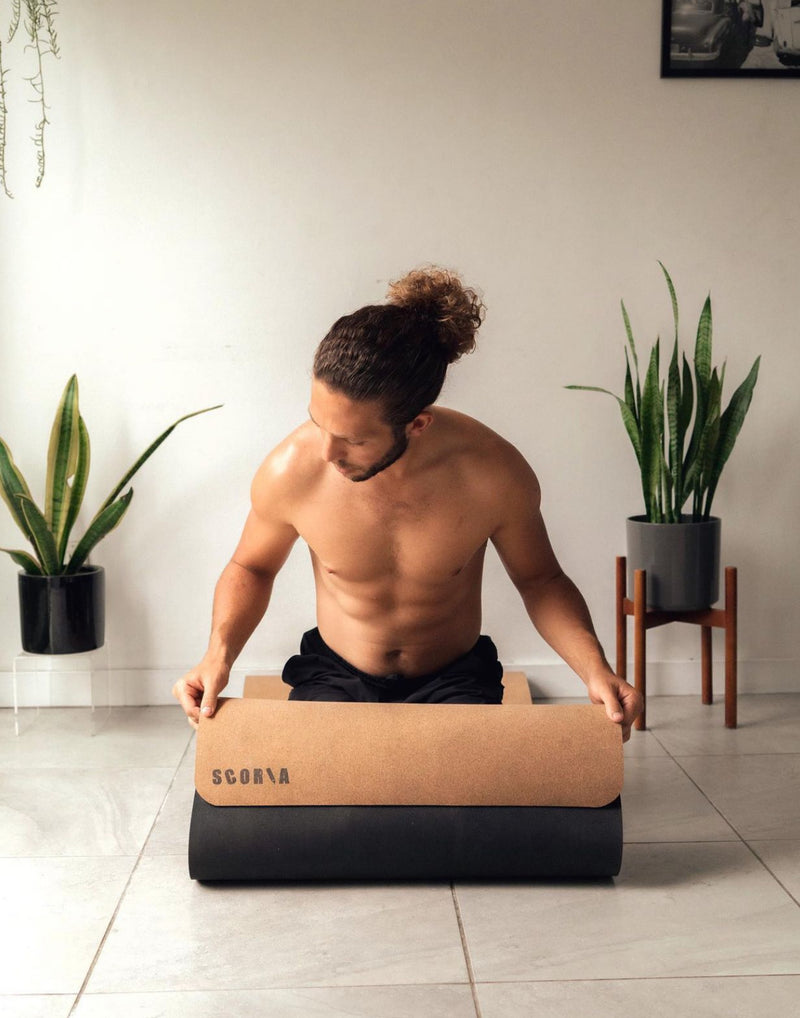 Scoria Essential Blank Cork Yoga Mat | Best & Kindest Yoga Mats