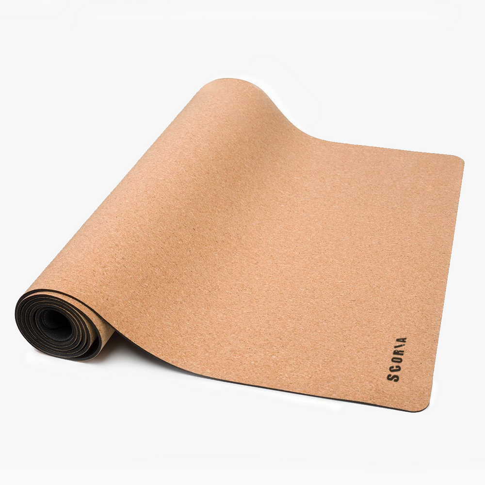 BIGGEST - Extra Wide, Extra Tall, Extra Thick Essential Cork Yoga Mat | 6mm