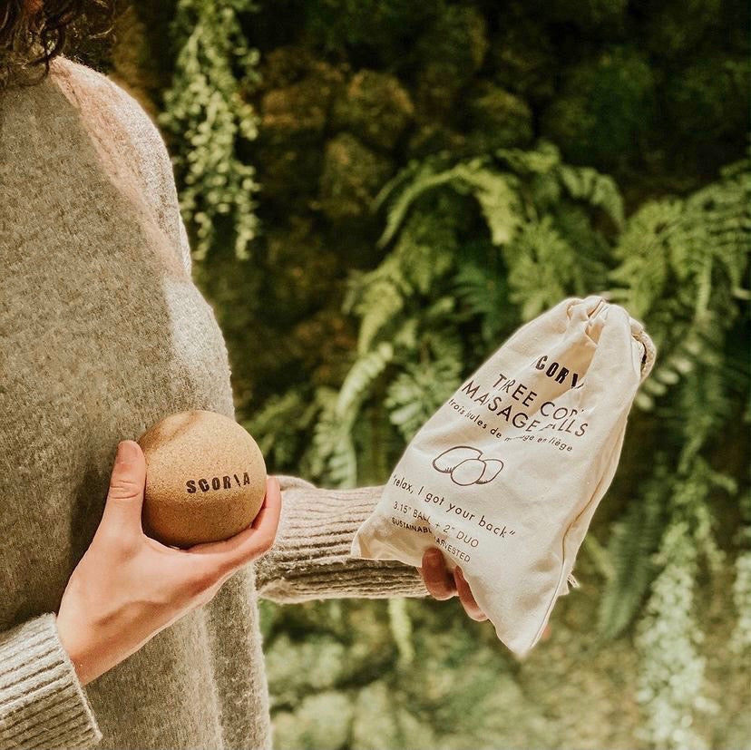 Cork Massage Balls (Set of Three)– Scoria World