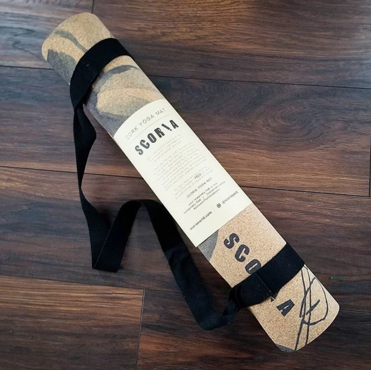 Scoria Blossom Cork Yoga Mat | Best & Kindest Yoga Mats– Scoria World