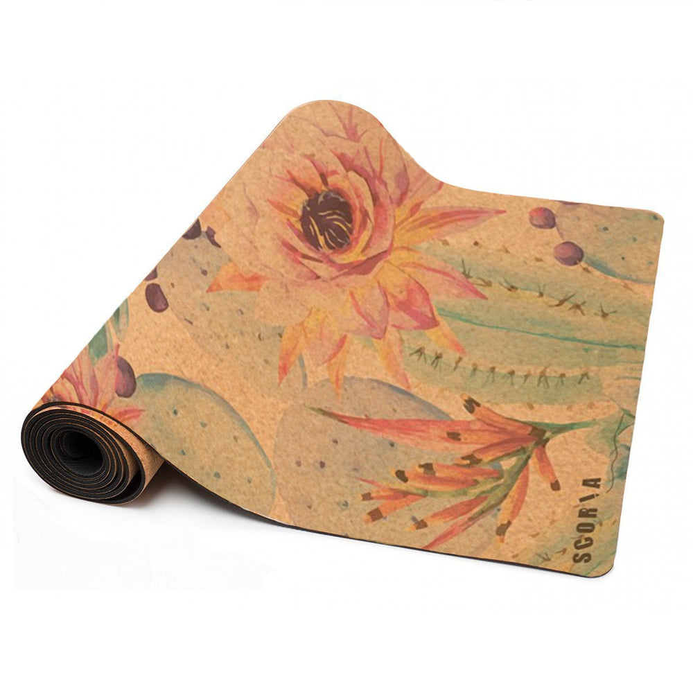 Extra Thick Cork Yoga Mats | Non-toxic mats by Scoria World
