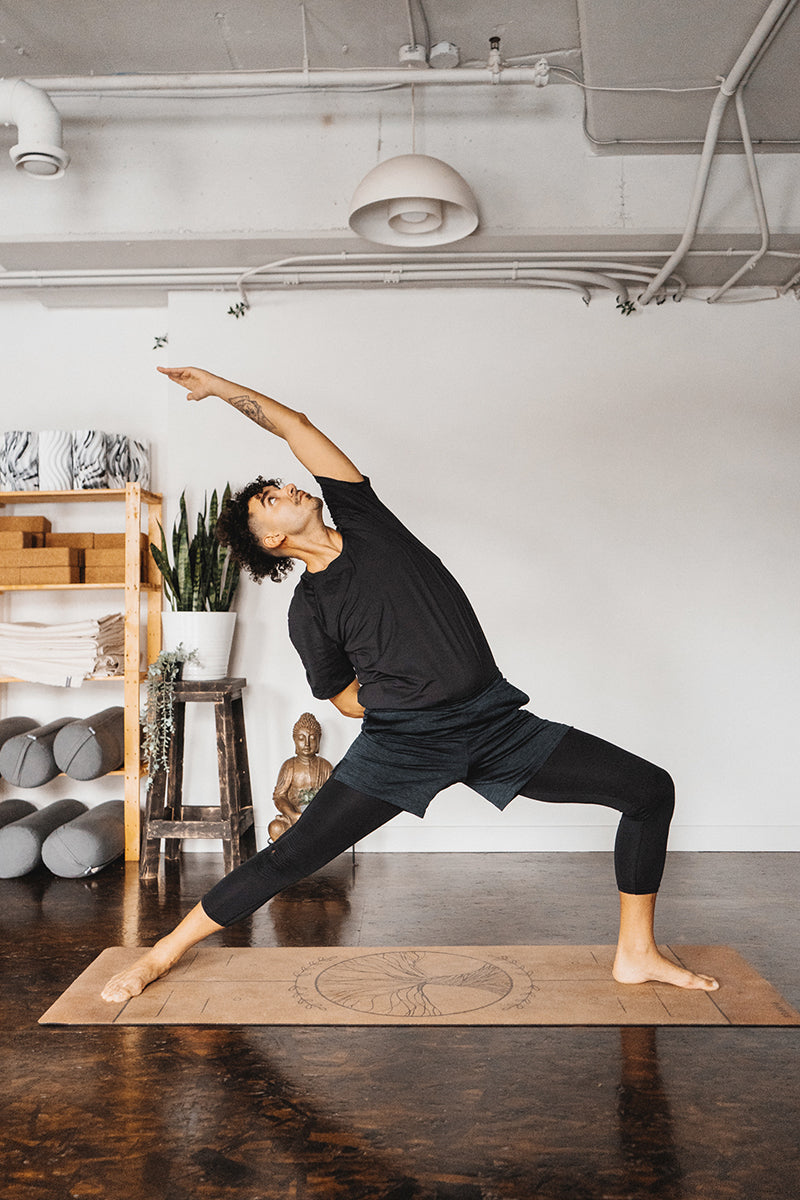 Tree of Life Alignment Cork Yoga Mat | 4.5MM– Scoria World